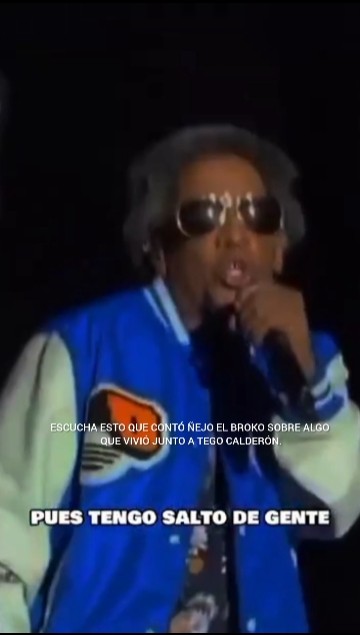 TEGO CALDERÓN Y SU HISTORIA CON ÑEJO EL BROKO #ñejoelbroko # ...