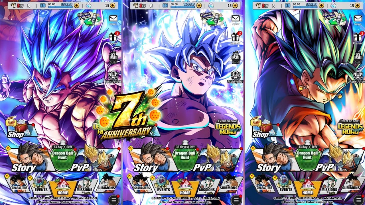 ULTRA Characters With New Legends 2.0 Ui Update!!!-Dragon Ball Legends ...