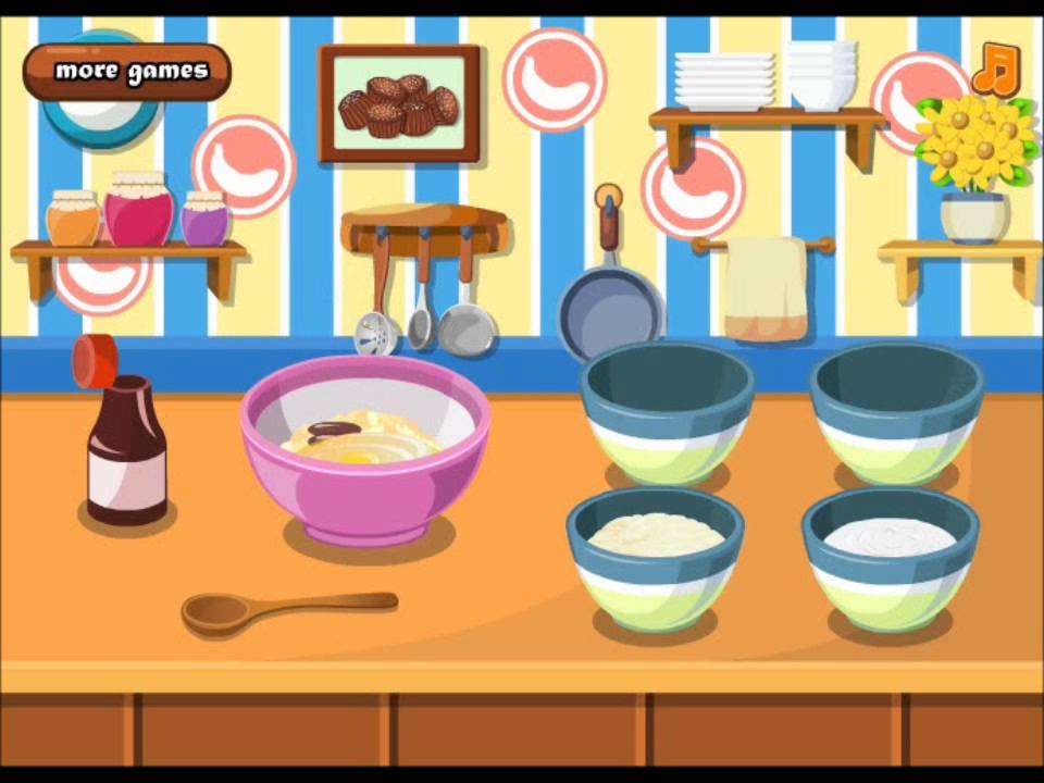 Chocolate Banana Muffins gameplay-Cooking Games-Girls Games - YouTube