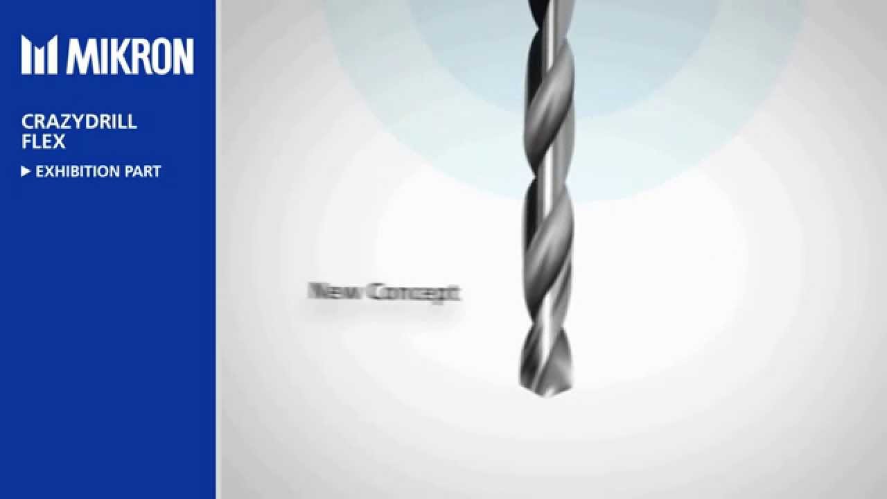 Mikron CrazyDrill Flex V3 - YouTube