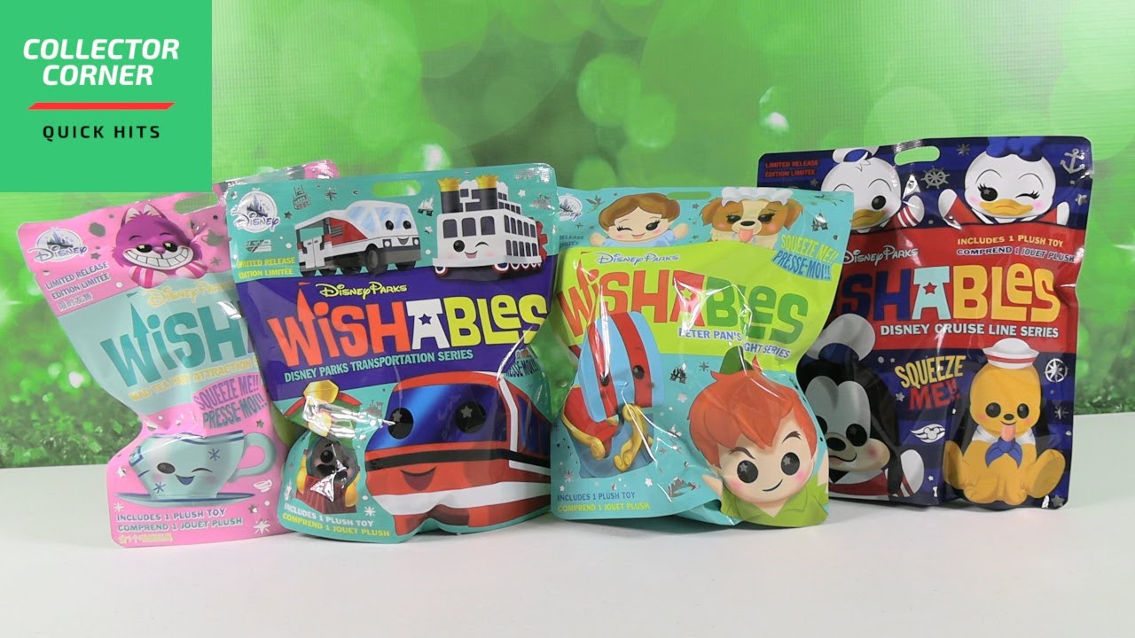 Disney Wishables Peter Pan Cruise Parks Alice Opening | CollectorCorner ...