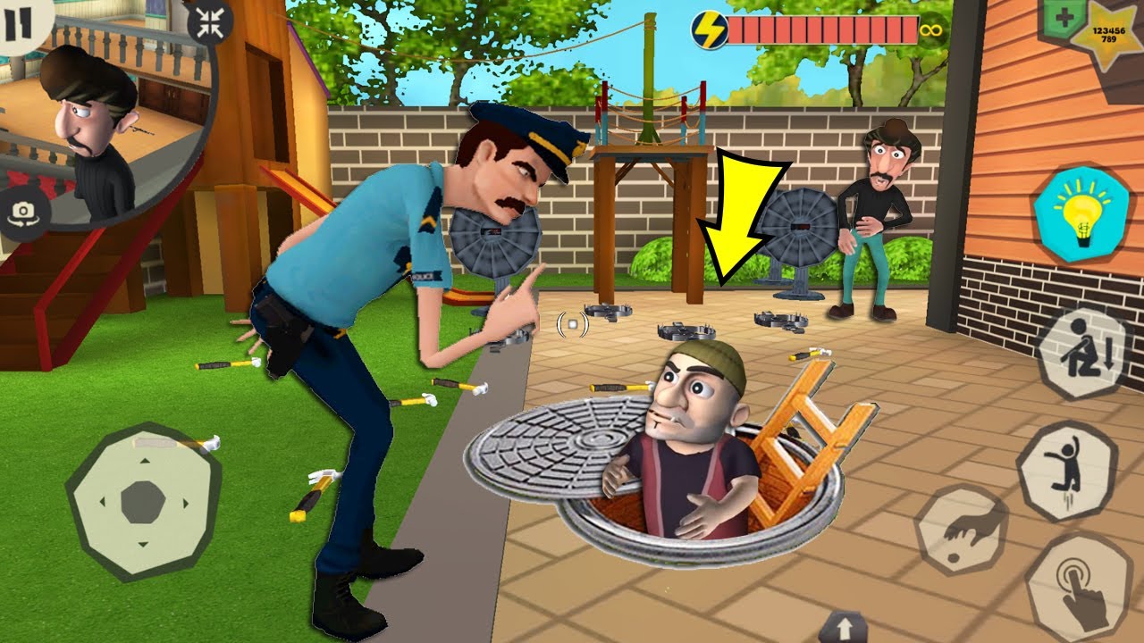 Scary Robber Home Clash Update Special Levels Control Brian Troll Felix ...
