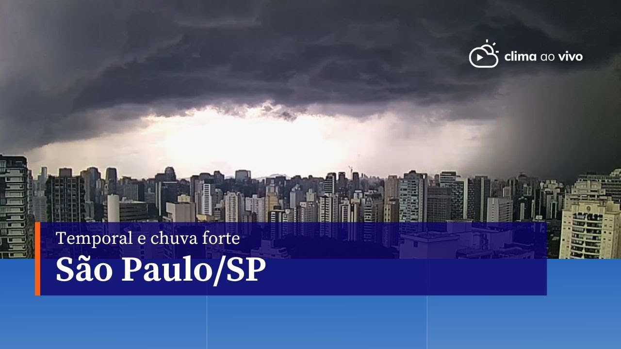 Temporal e chuva forte na Grande São Paulo - 08/03/24 - YouTube