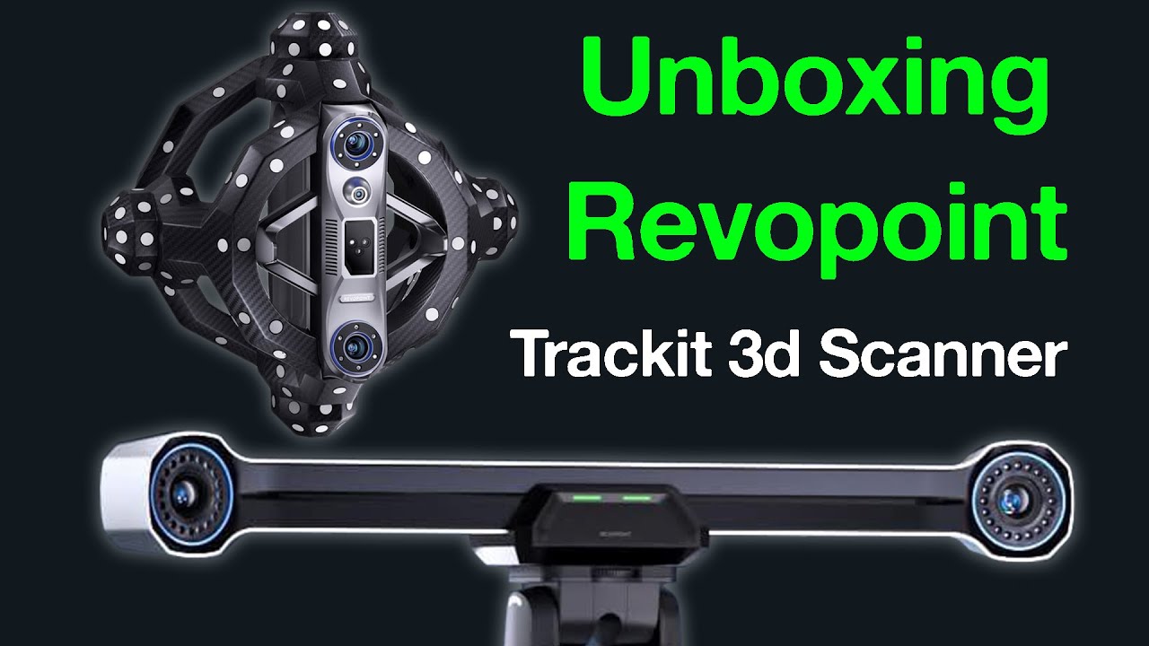 I bought Revopoint's latest 3D Scanner - Trackit Full Unboxing # ...