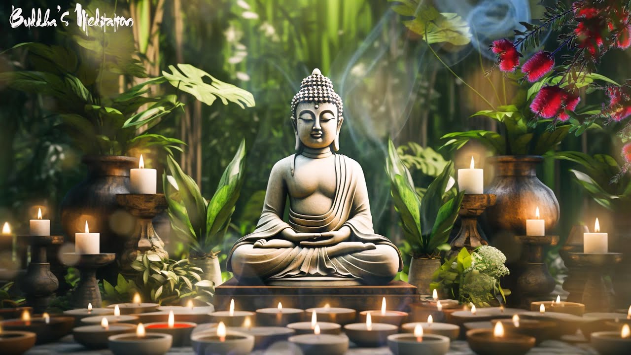 Relaxing Zen Music with Candle Light • Peaceful Ambience for Spa, Yoga ...