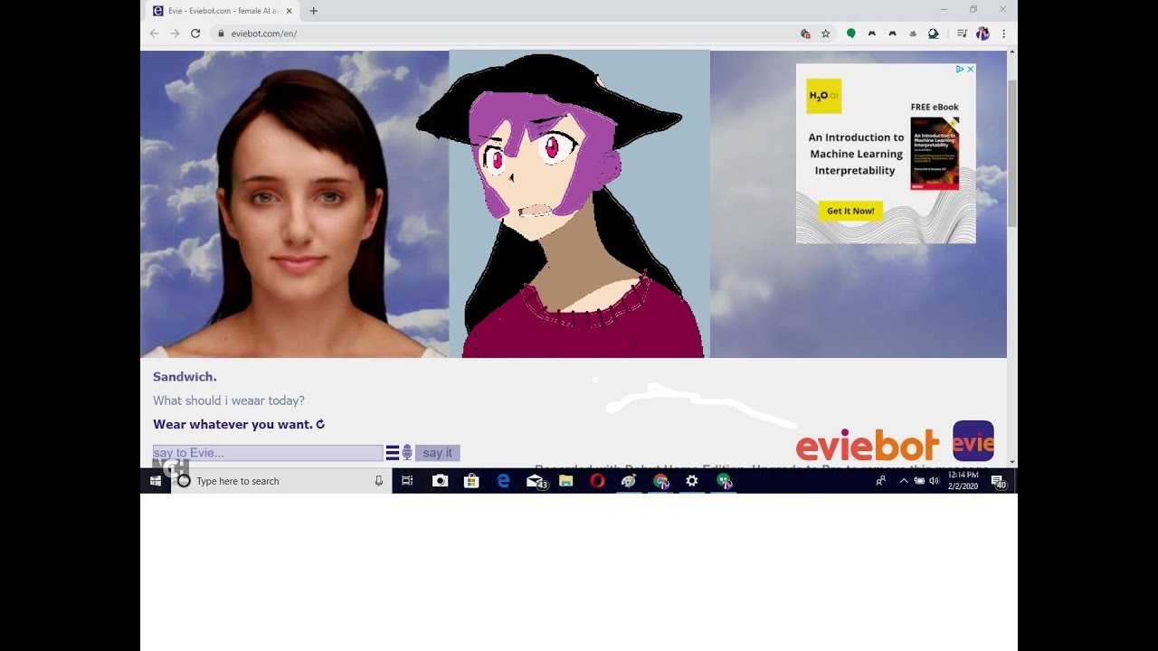 Eviebot controls my life - YouTube