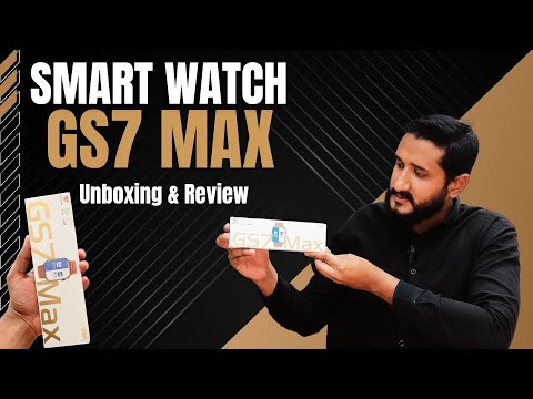 Smart Watch GS7 Max | Unboxing & Review | One Purchase Shop - YouTube