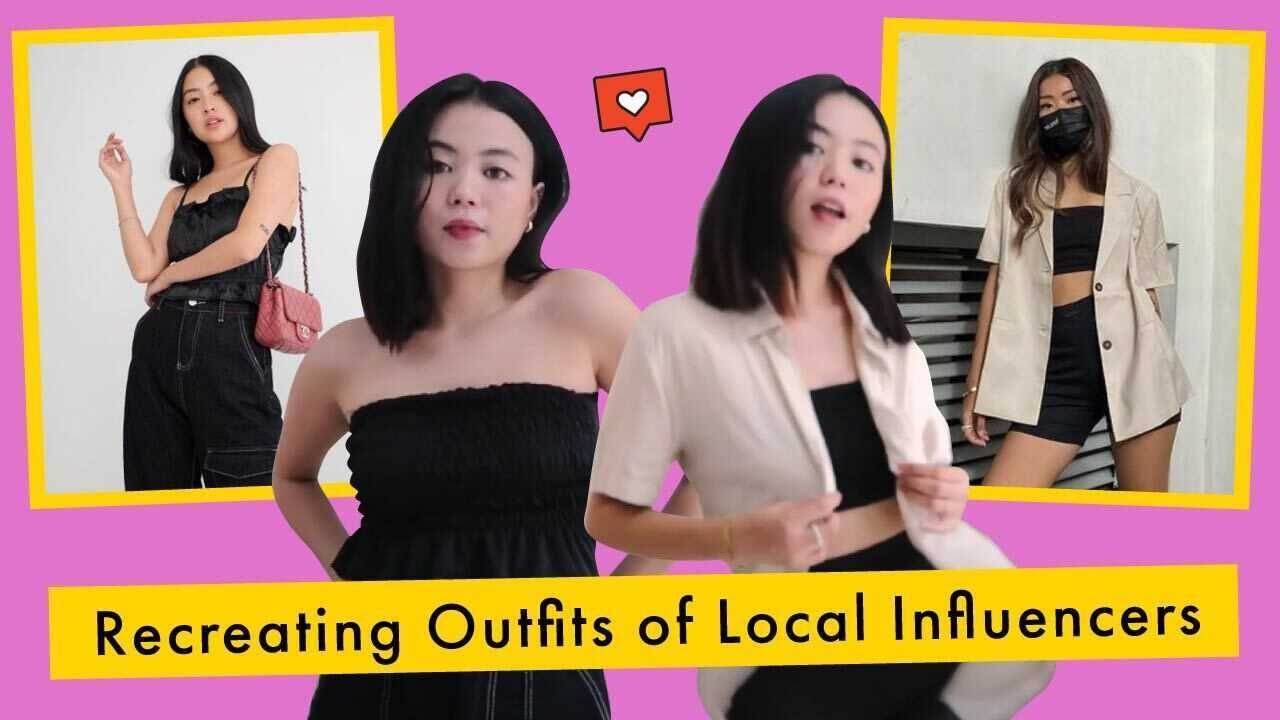 Recreating Outfits Of Local Influencers (Rei Germar, Toni Sia, Ry ...