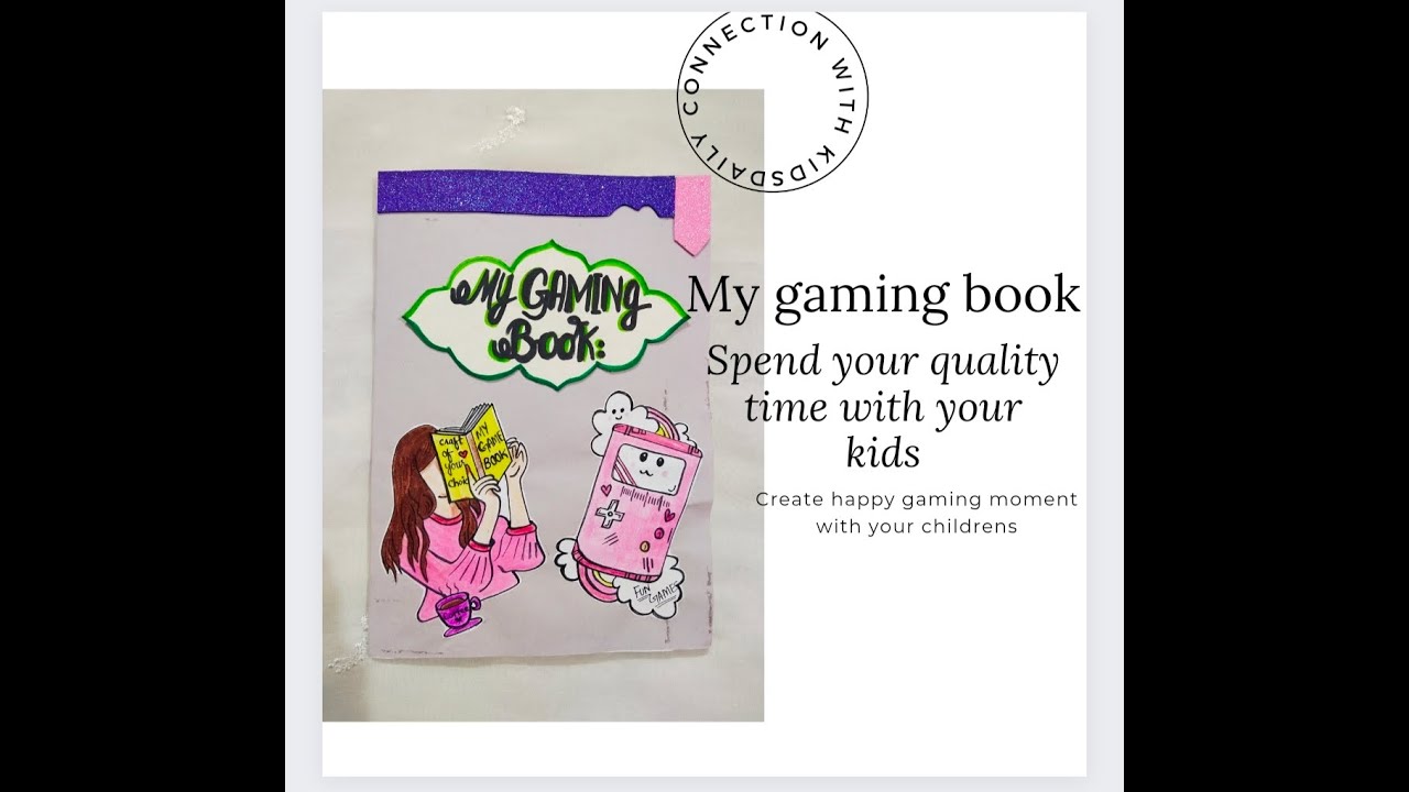 DIY Cute Game Book | 9 Exciting Games For Kids | How To Make Game Book ...