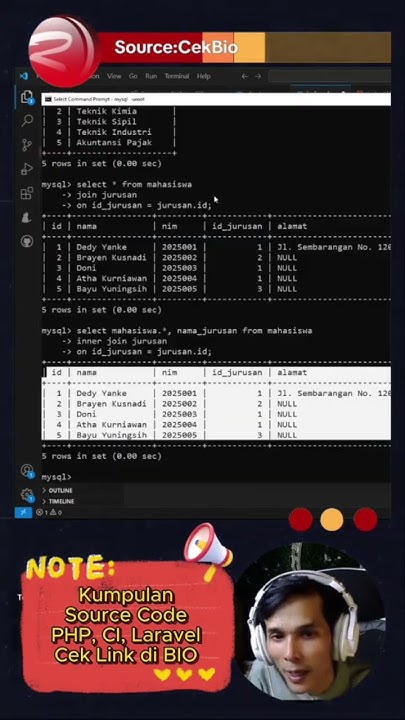 CRUD PHP Native #coding #phpru15 #programming #shorts - YouTube