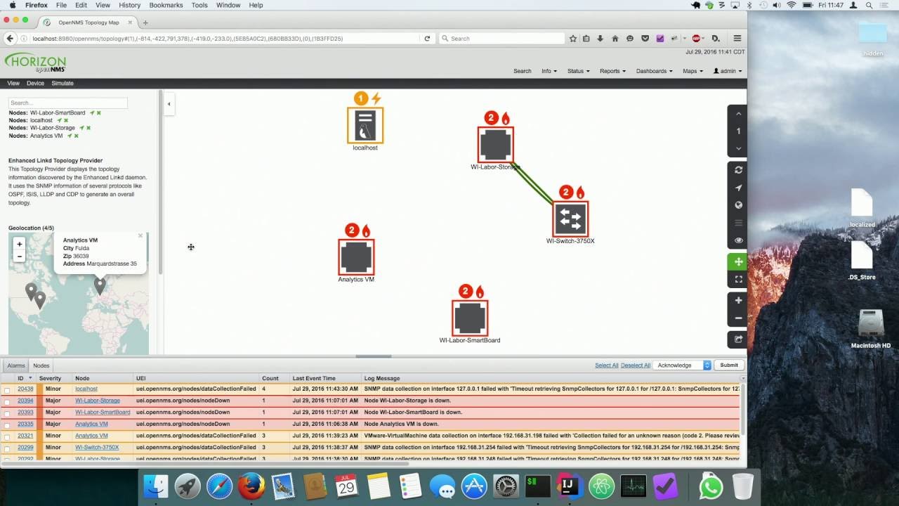 Topology Location Info and VMware Provider - OpenNMS Dev-Jam 2016 - YouTube