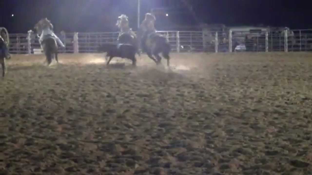 Womens team Double Muggin 2012 Ranch Rodeo - YouTube