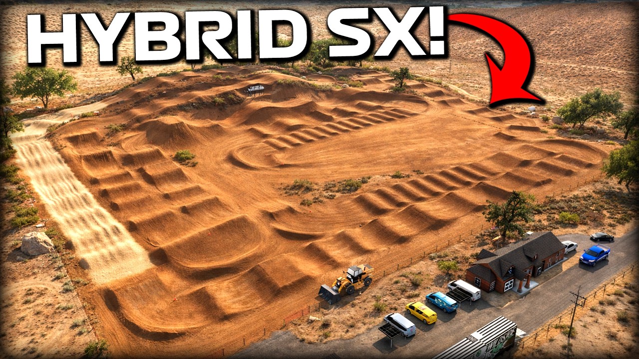 Supercross Meets Motocross on This INSANE Hillside Track - Scuttlebush ...