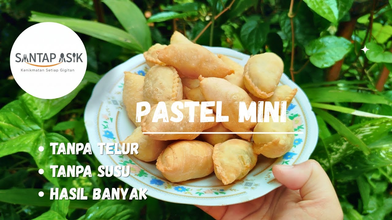 PASTEL MINI | TANPA TELUR DAN SUSU | HASIL BANYAK #idejualan #pastel ...