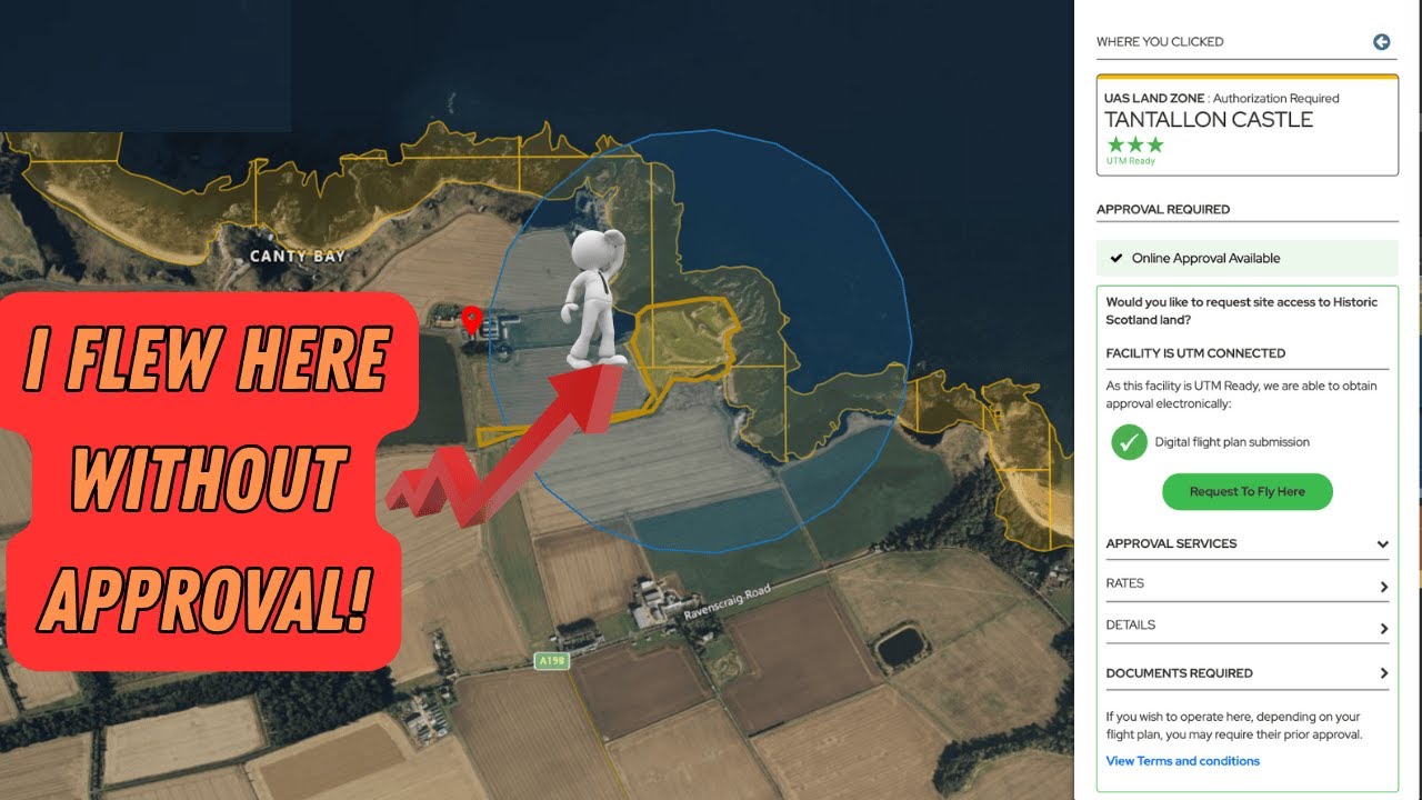 How To Fly Your Drone In A Flight Restricted Zone FRZ - YouTube