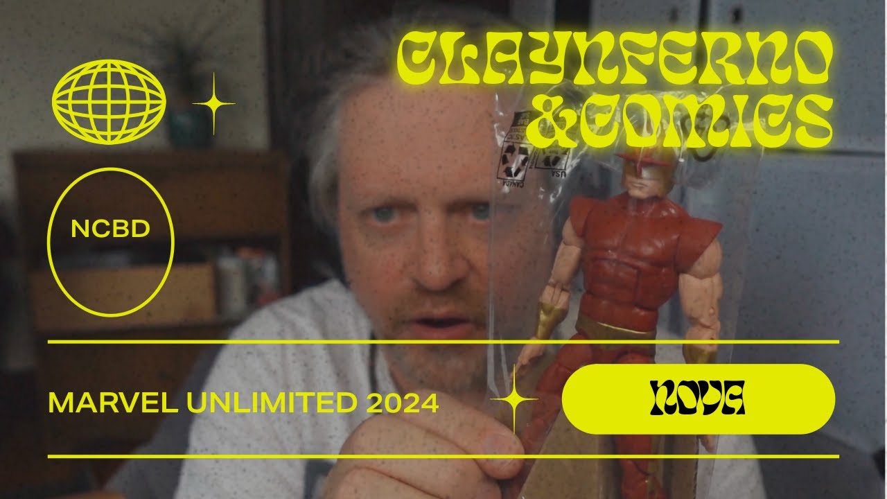 Marvel Unlimited Plus Kit 2024: Nova Figure and Limited Edition Comics ...