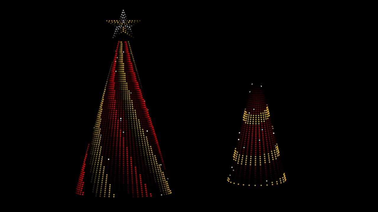 xLights Mega Tree Favorite Time of Year - YouTube