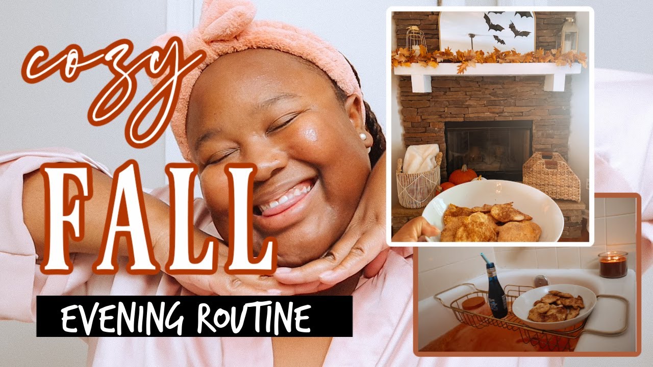 COZY FALL EVENING ROUTINE 2021 🍂 | A COZY & PRODUCTIVE FALL NIGHT - YouTube