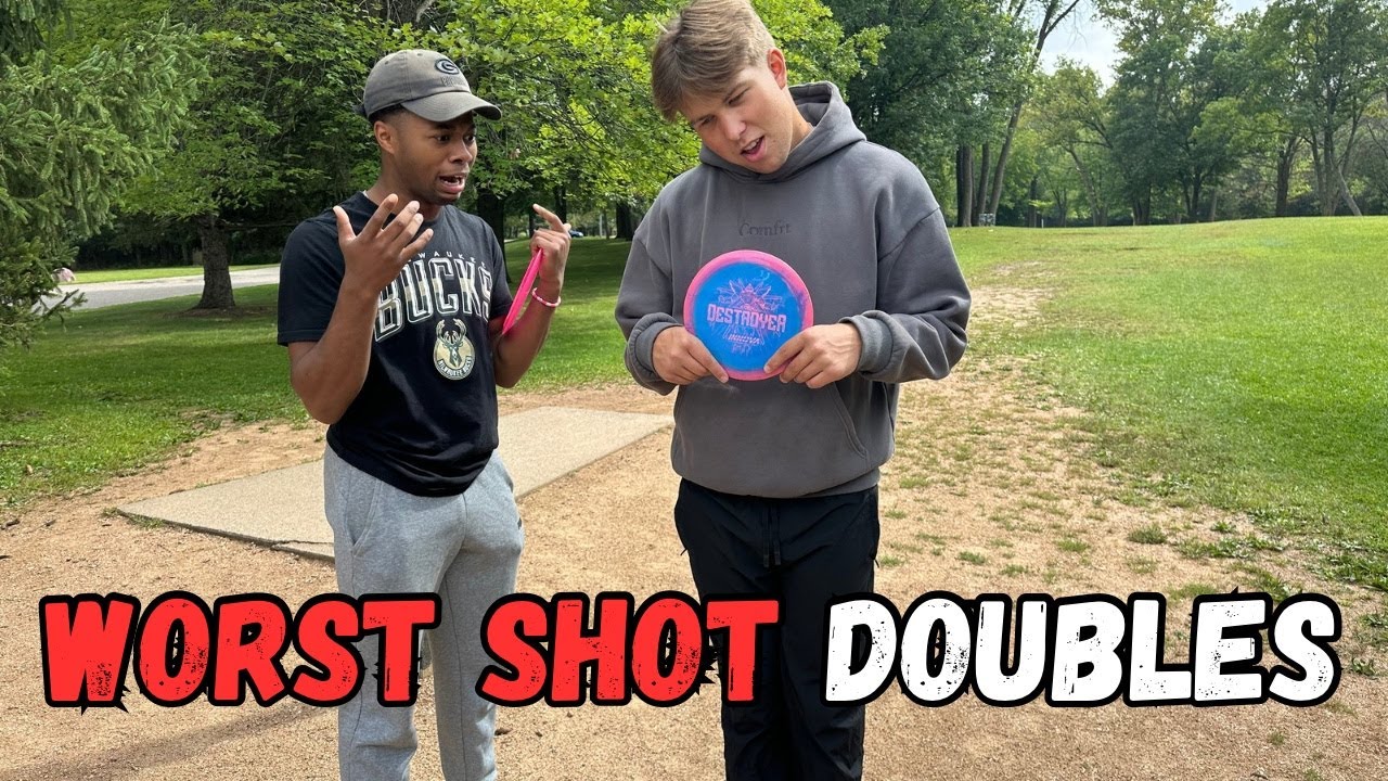 We might be the two worst disc golfers on the internet… and we decided ...