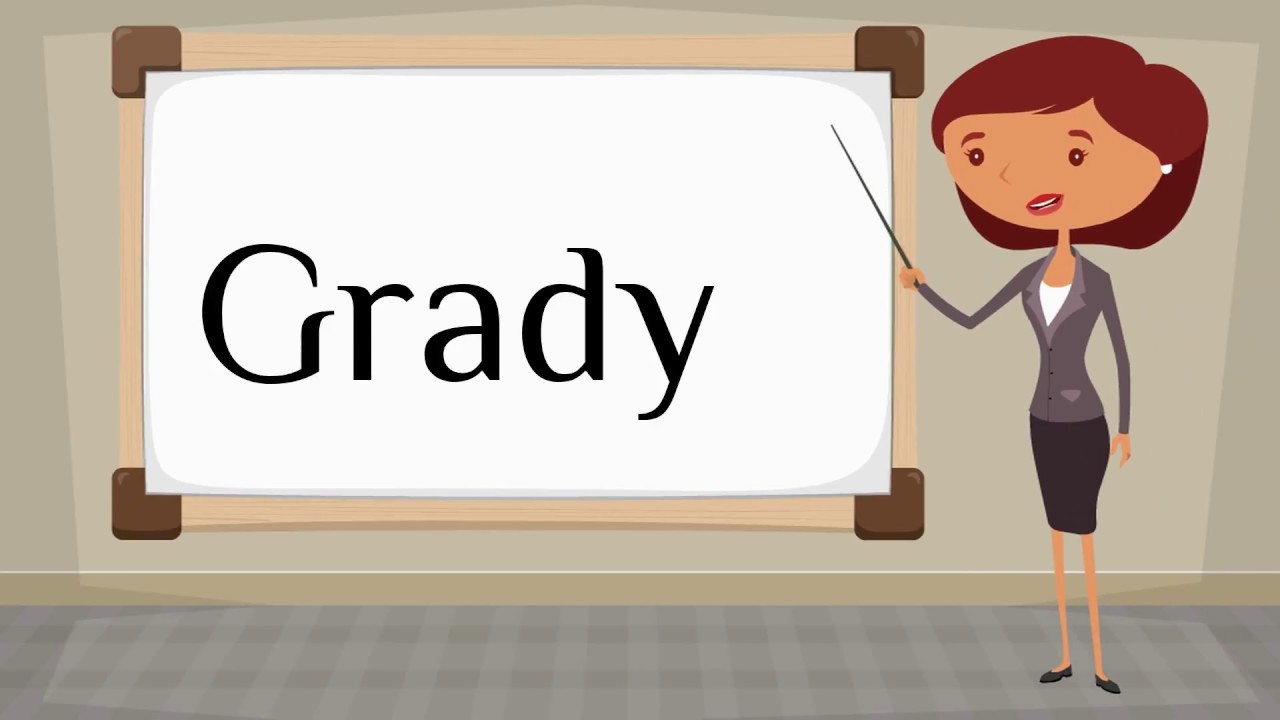How do you say 'Grady' in Spanish? - YouTube