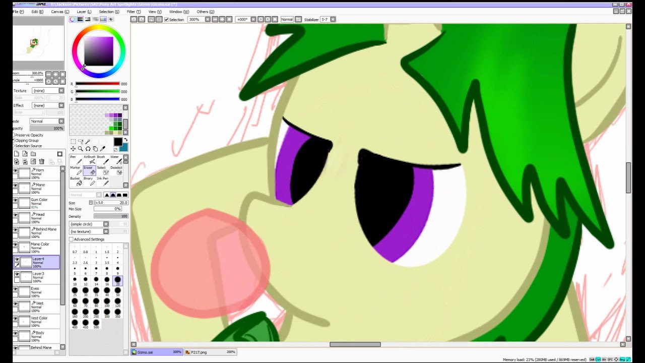 My Little Pony - Art Trade: Gizmo - YouTube