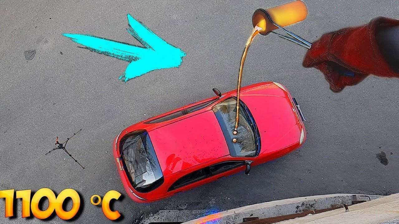 EXPERIMENT: LAVA vs CAR - YouTube