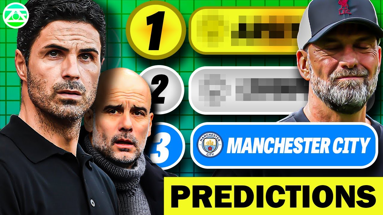 PREDICTING The Premier League Title Race. - YouTube