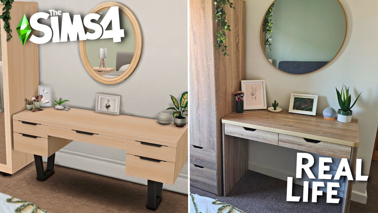 I used The Sims 4 to design my IRL bedroom - YouTube
