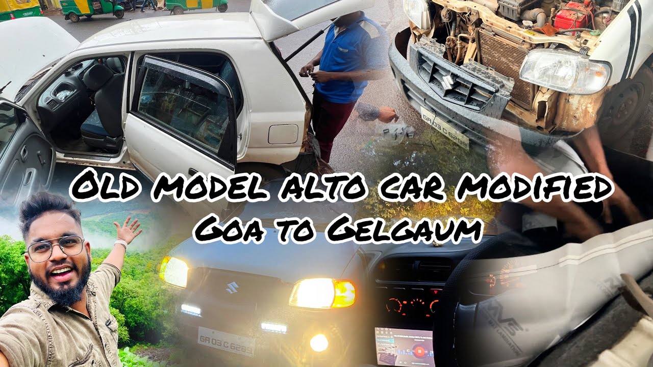 Goa To Belgaum Car Accessories market | Old Alto Car Modified | Fort ...