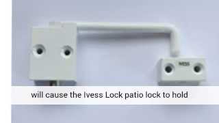 Sliding Door lock www.ivesslock.net