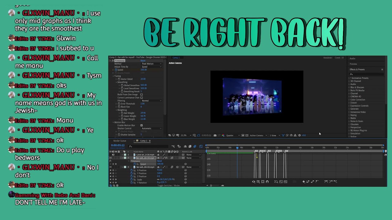 LIVE TRYING TO EDIT IN AFTER EFFECTS YouTube LIVE TRYING TO EDIT IN AFTER EFFECTS YouTube