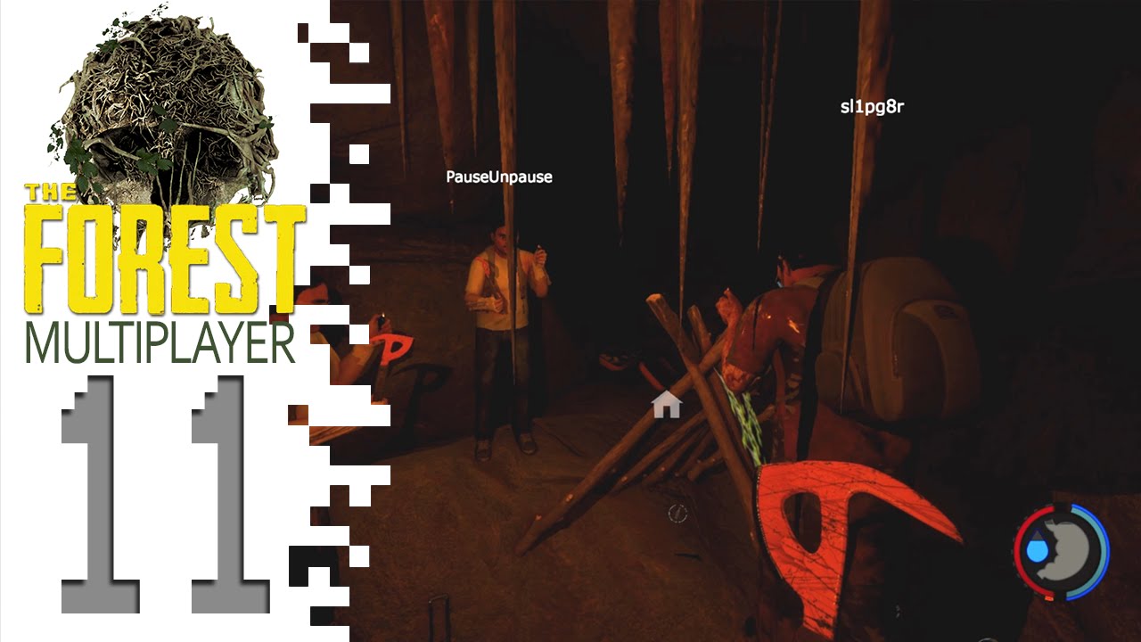 The Forest (Multiplayer) - EP11 - Cloth For Days! - YouTube