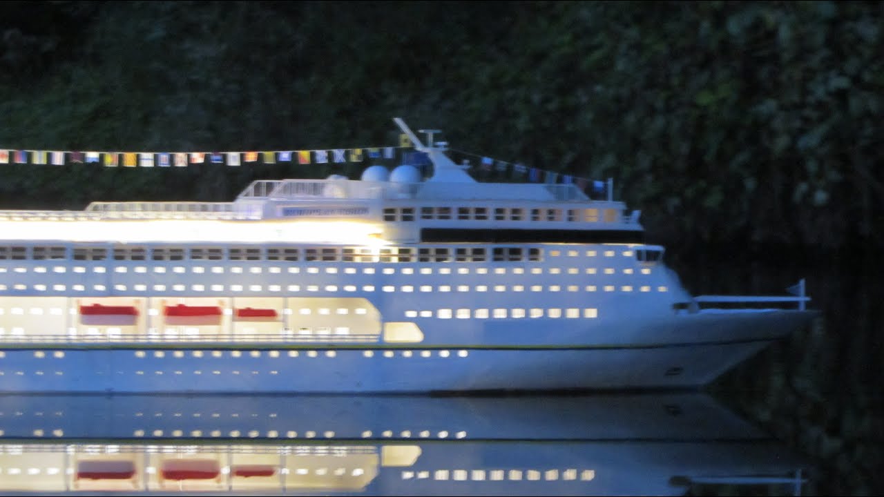 European Vision RC Cruise Ship Model - YouTube