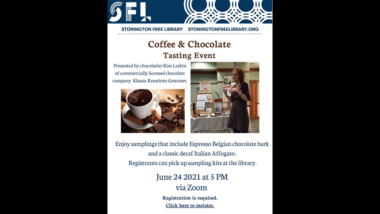 Coffee & Chocolate Tasting with Kim Larkin - YouTube