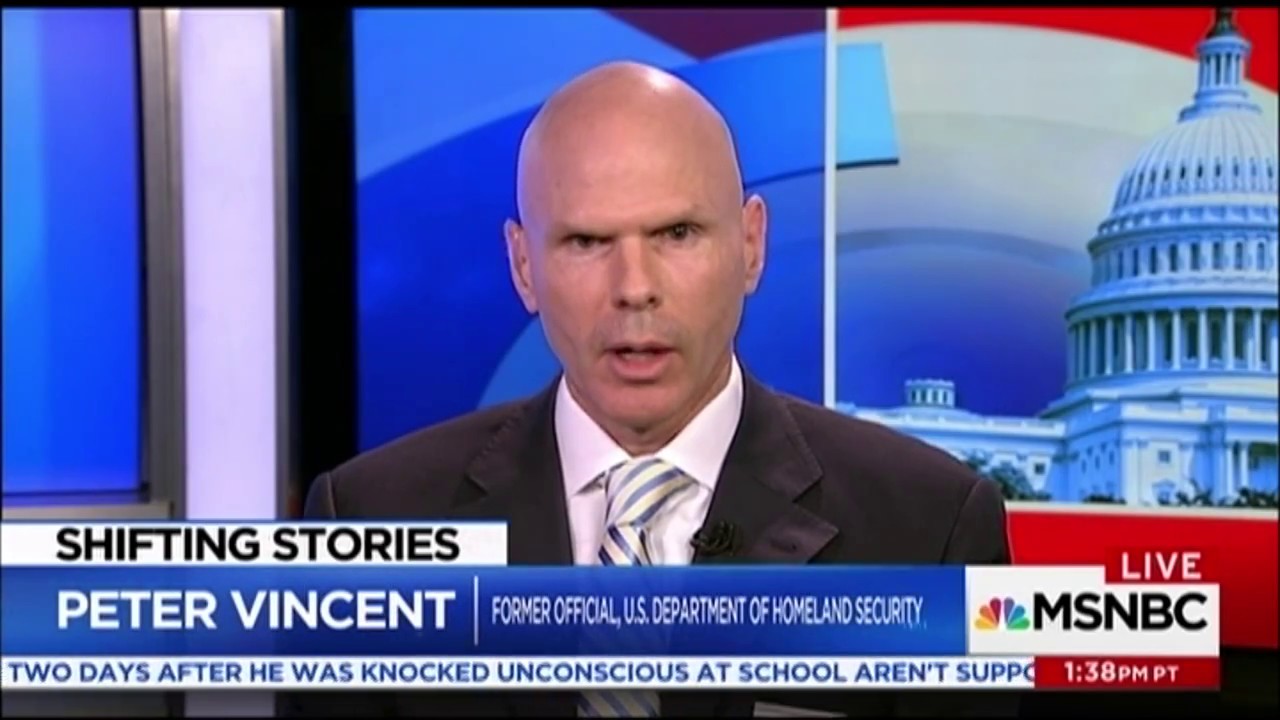 Peter Vincent on MSNBC Discussing the Firing of FBI Director ...