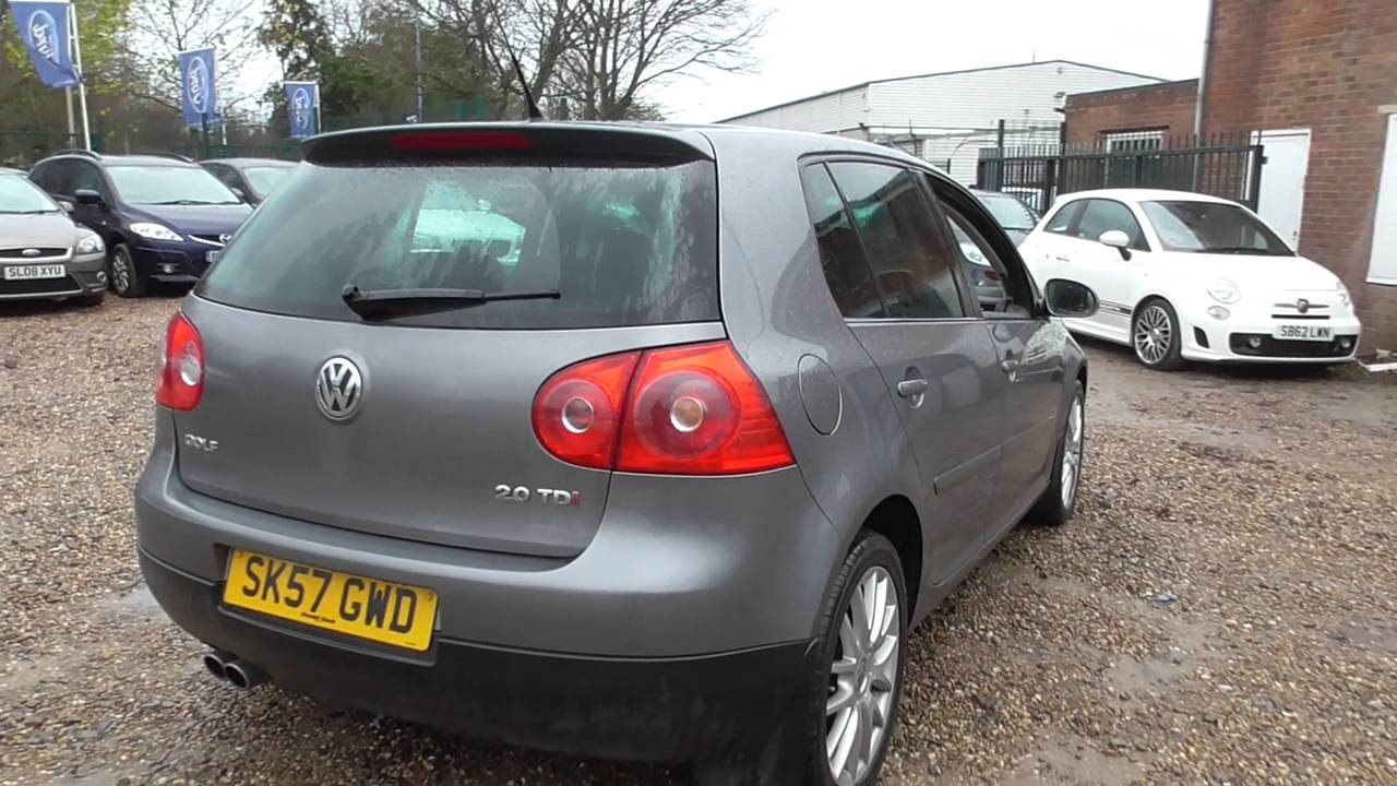 VOLKSWAGEN GOLF Gt Sport Tdi 170 U20368 - YouTube