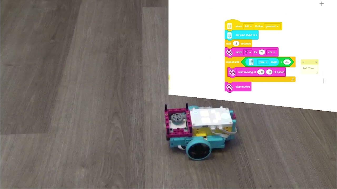 Spike Prime Gyro Controlled Turns Part 1 - YouTube