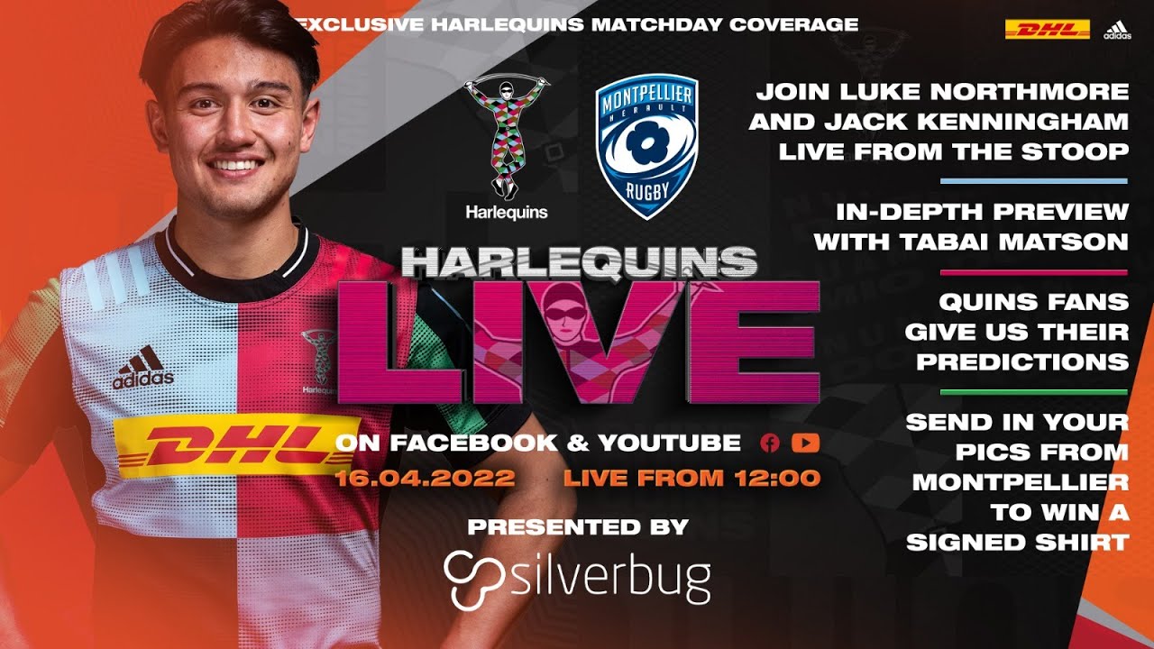 🎥 Harlequins Live - win a shirt signed by Luke Northmore and Jack ...