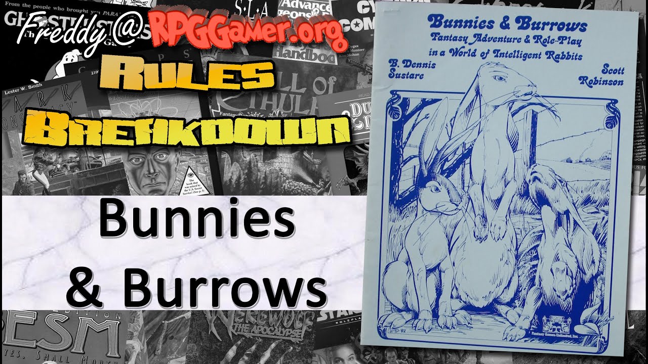 Bunnies and Burrows (1976, Fantasy Games Unlimited) | Rules Breakdown ...
