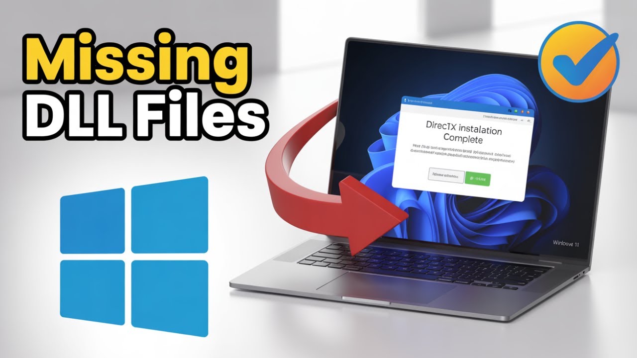 Fix MISSING DLL Files on Windows 10/11 in 1 Minute! (100% Working ...