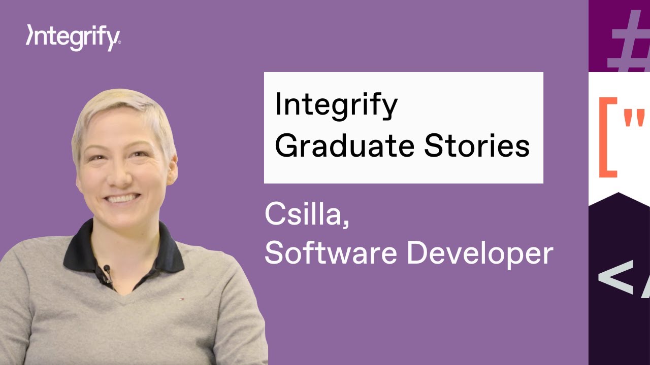 Integrify Graduate Stories - Csilla - YouTube