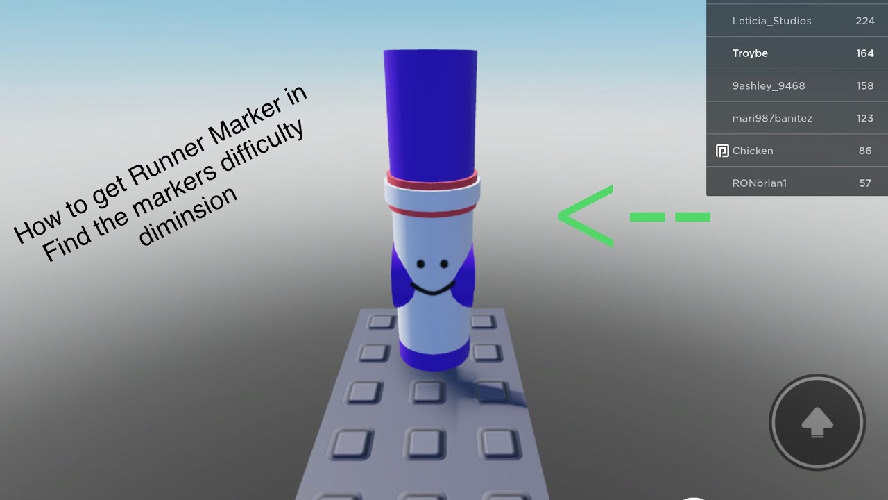 HOW TO GET RUNNER MARKER IN FIND THE MARKERS! - YouTube