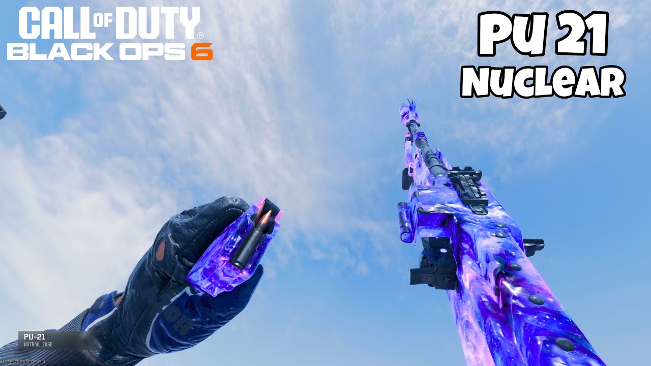 La PU-21 de Black Ops 6.. 🔥 (Nucléaire + 60 Killstreak) - YouTube