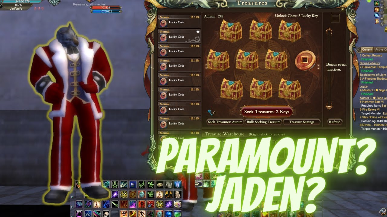 Treasure System Guide | Evolved Perfect World | PWI - YouTube