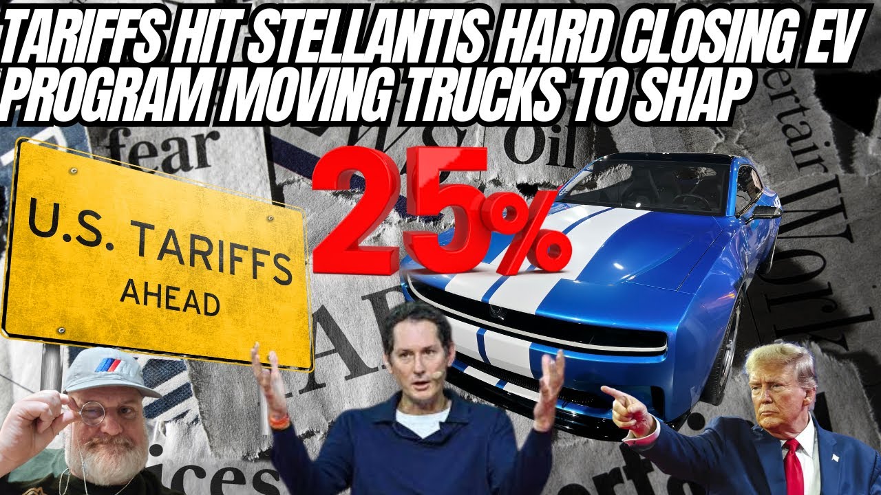Stellantis Hit Hard By Tariffs Stopping EV Program For Now? Trucks ...