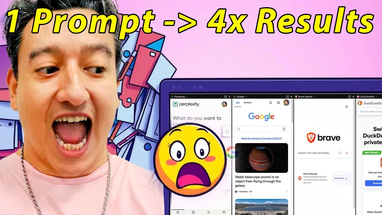 Ultimate Multi-Search Hack! 4 Search Engines & AI Chatbots in ONE Click ...