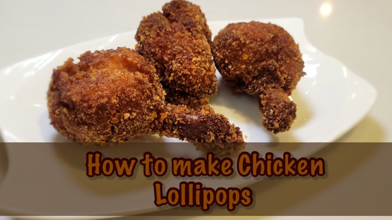 How to Make Chicken Lollipops - YouTube