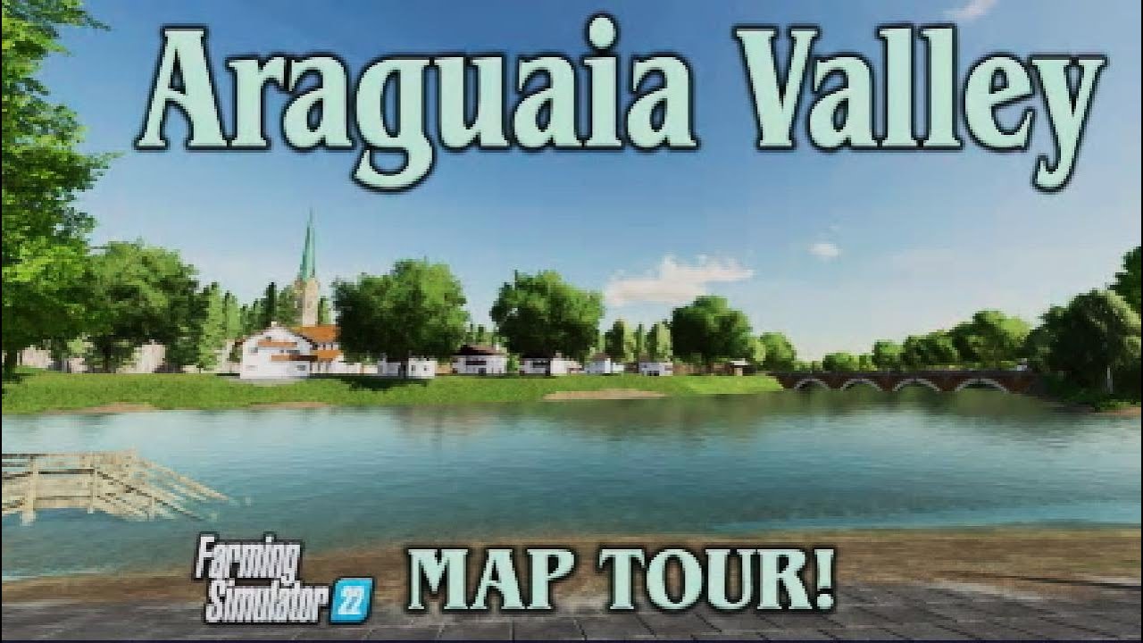 “ARAGUAIA VALLEY MAP” | FS22 MAP TOUR! NEW MOD MAP | Farming Simulator ...
