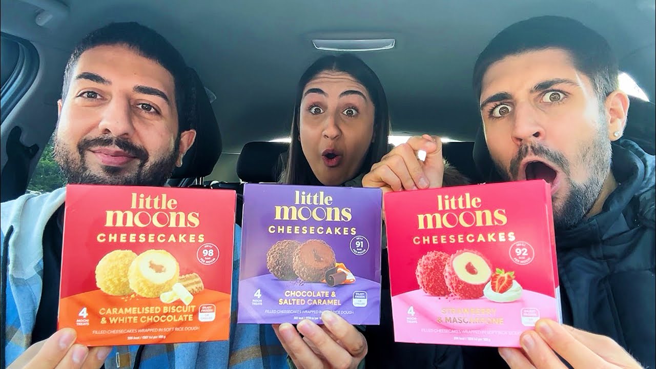 NEW LITTLE MOONS CHEESECAKES REVIEW (Caramelised Biscuit, Chocolate ...