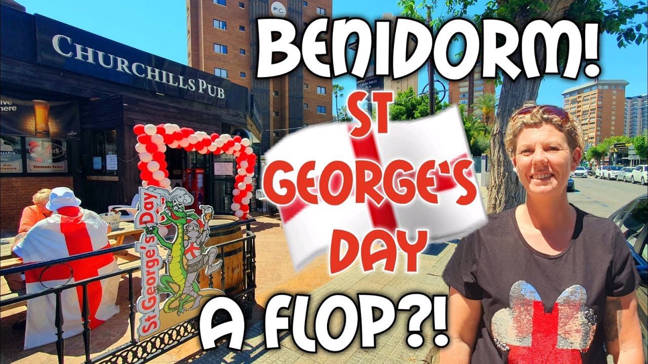 Benidorm - Is St George's Day a big deal ? - YouTube